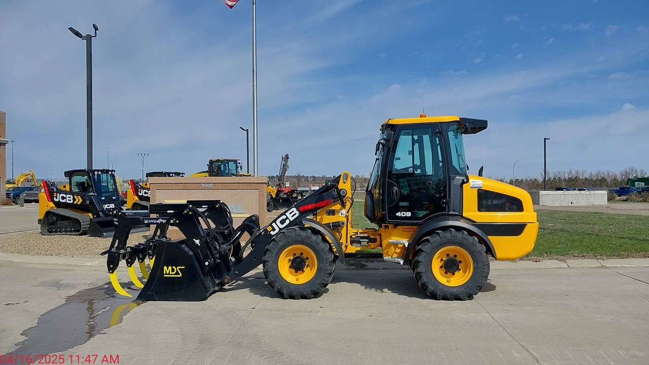 2024 JCB 409 Loader For Sale Stock E00064147 » General Equipment & Supplies, Inc.