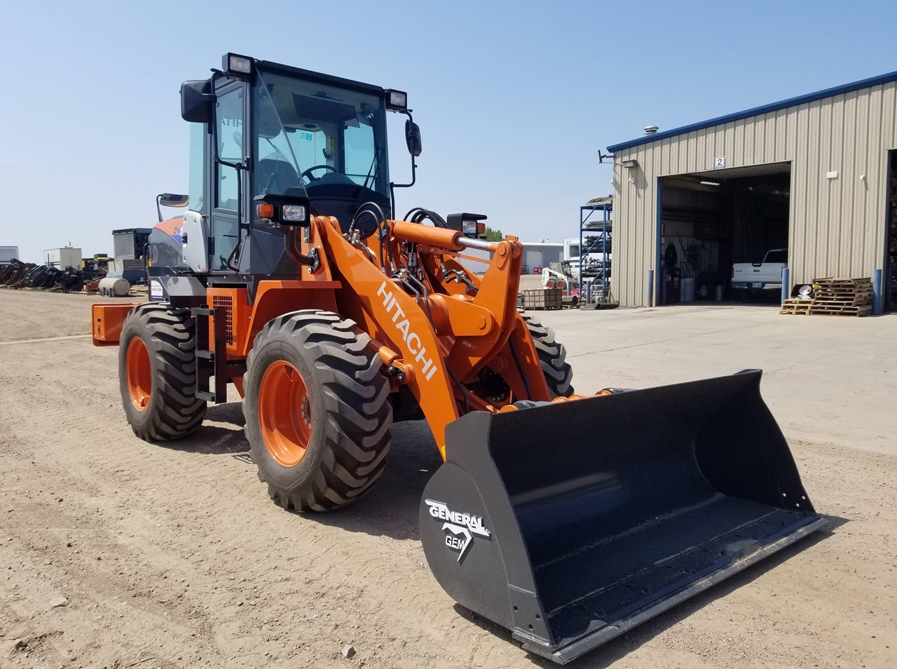 2023 Hitachi ZW100-6 Loader For Sale Stock E00066013 » General Equipment & Supplies, Inc.