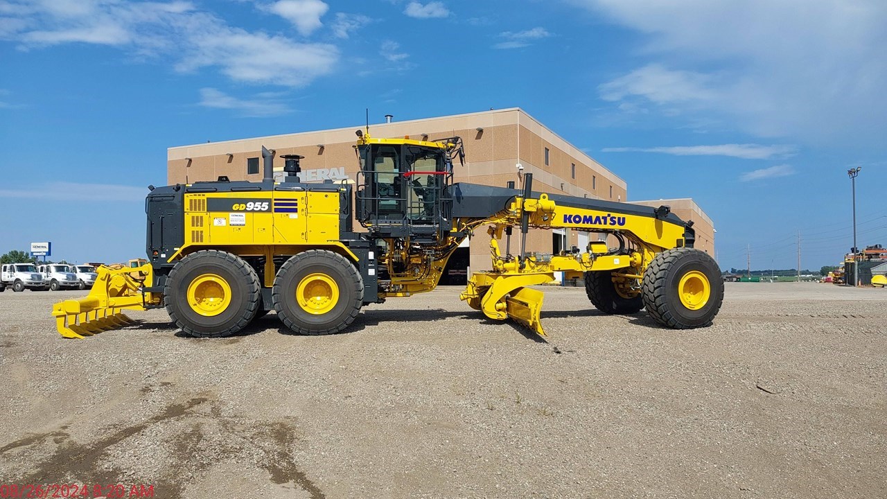 2024 Komatsu GD955-7 Motorgrader For Sale Stock E00068871 » General ...